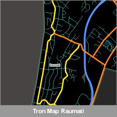 2020 Tron Map Raumati - Digital Maps
