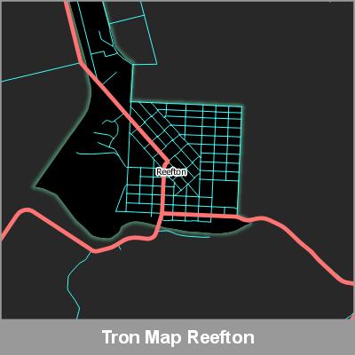 2020 Tron Map Reefton - Digital Maps