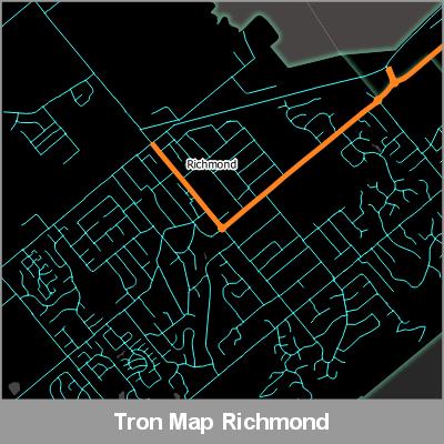 2020 Tron Map Richmond - Digital Maps