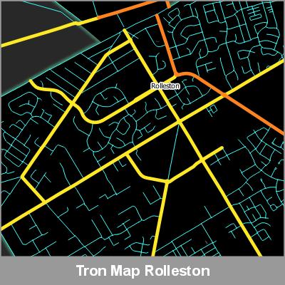 2020 Tron Map Rolleston - Digital Maps