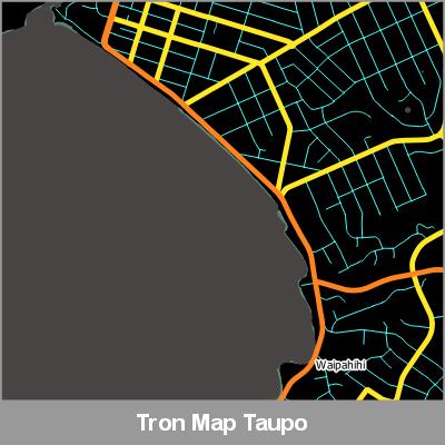 2020 Tron Map Taupo - Digital Maps
