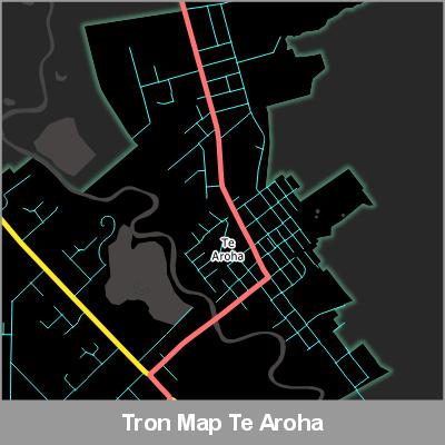 2020 Tron Map Te Aroha - Digital Maps