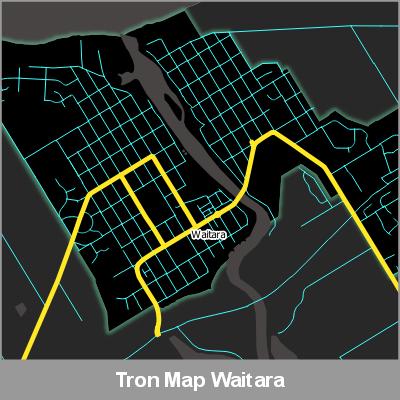 2020 Tron Map Waitara - Digital Maps